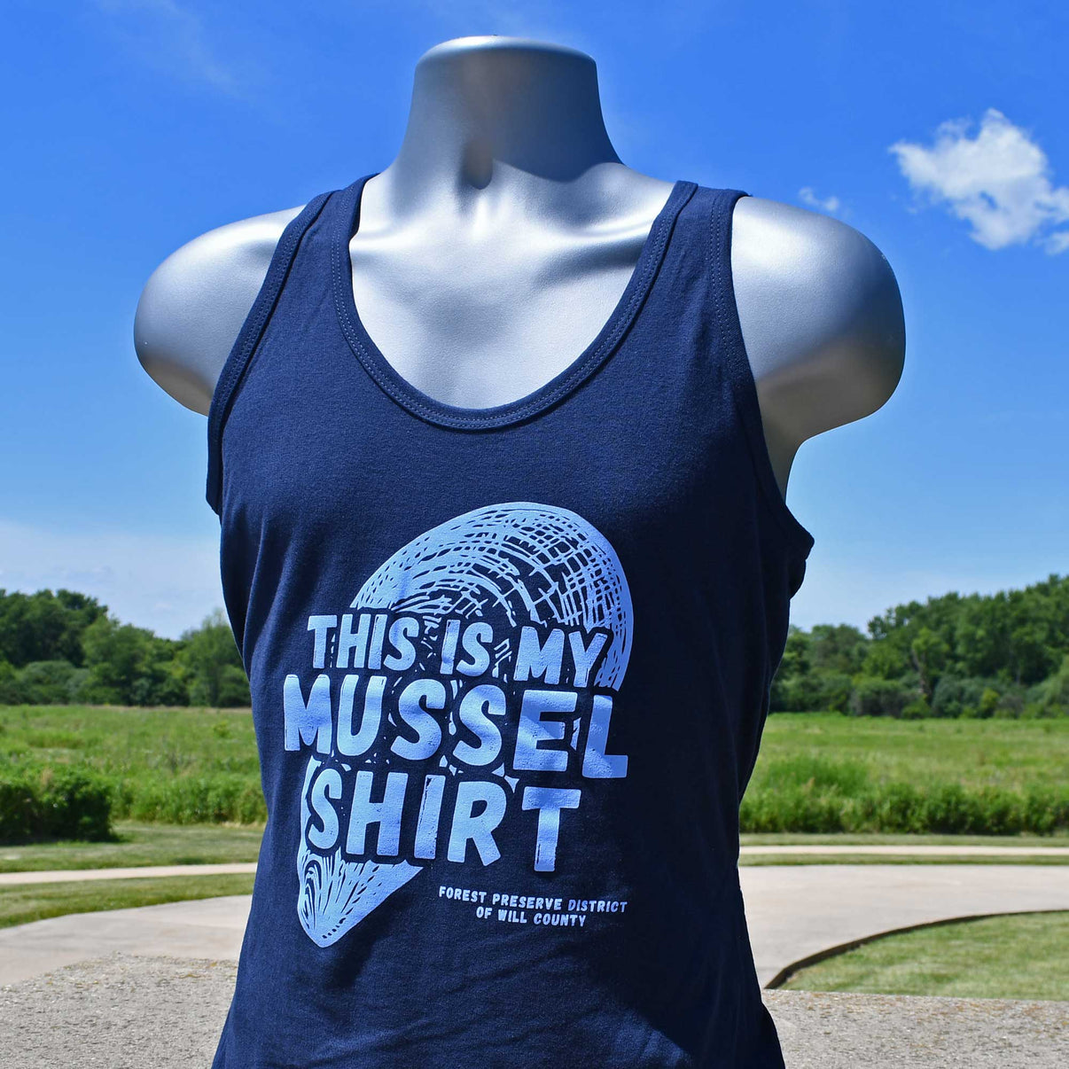 'This is my mussel shirt' tank top – Outsider Threads